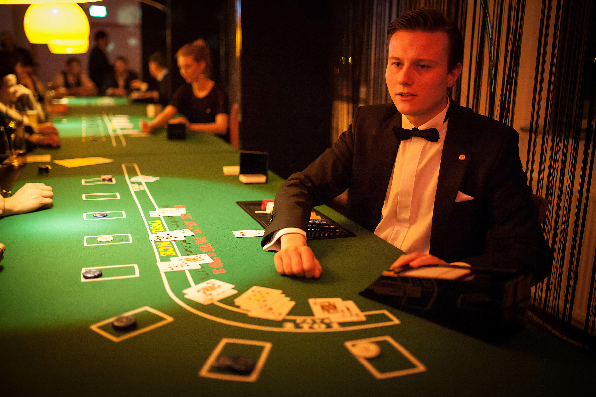 Rent a blackjack table for corporate events | Royal-Events