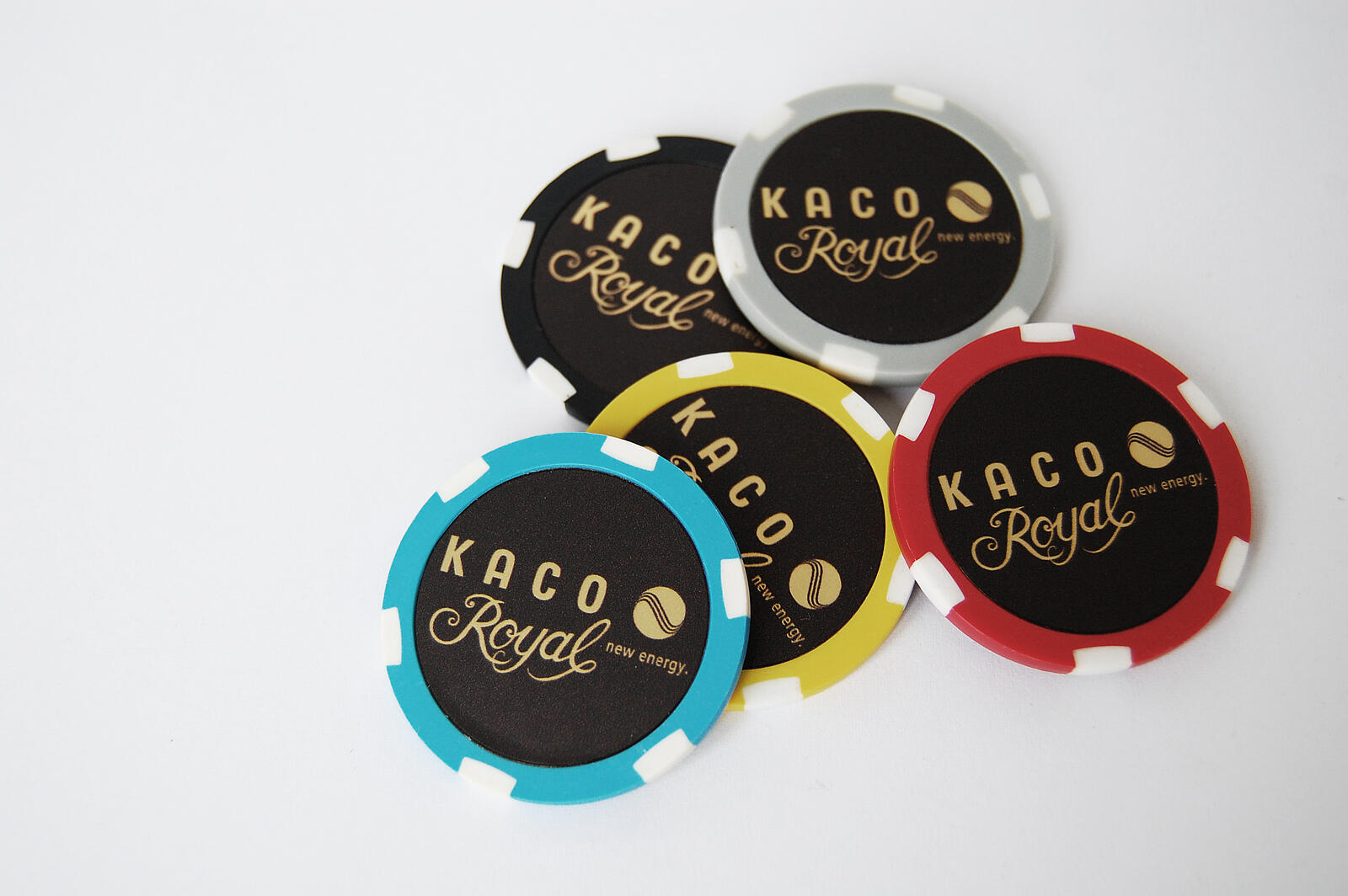 Poker chips & tokens with your logo | Royal-Events